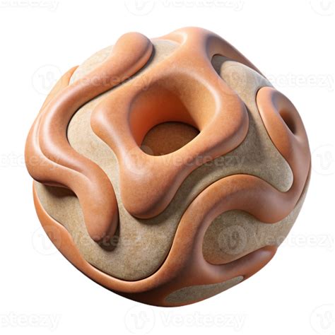 Extraordinary Minimalist Weightless Clay Sculpture With Organic Forms
