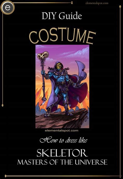 Dress Up Like Skeletor From Masters Of The Universe Elemental Spot