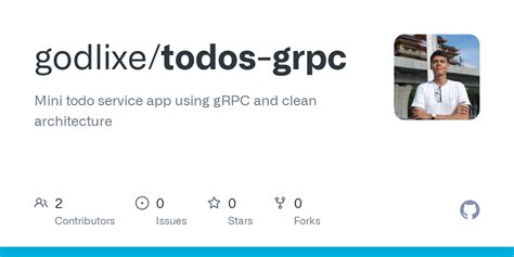 Github Godlixetodos Grpc Mini Todo Service App Using Grpc And Clean Architecture
