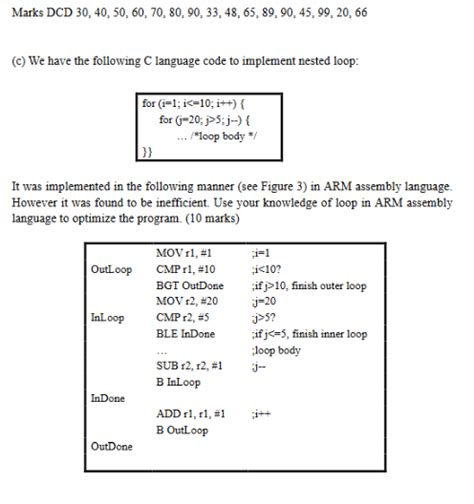 Solved B Write An Arm Assembly Language Program To Find