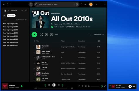 Introducing The Spotify Miniplayer To Spotify Desk Page 2 The Spotify Community