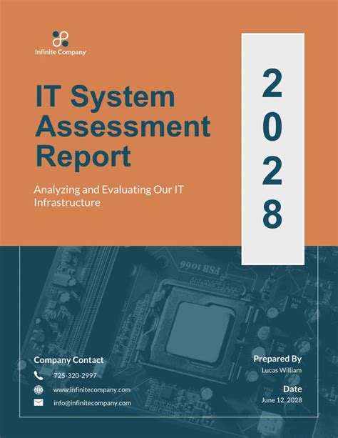 It System Assessment Report Template Venngage