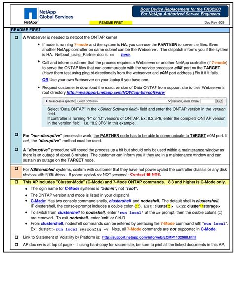 NETAPP FAS REPLACEMENT Pdf Download ManualsLib