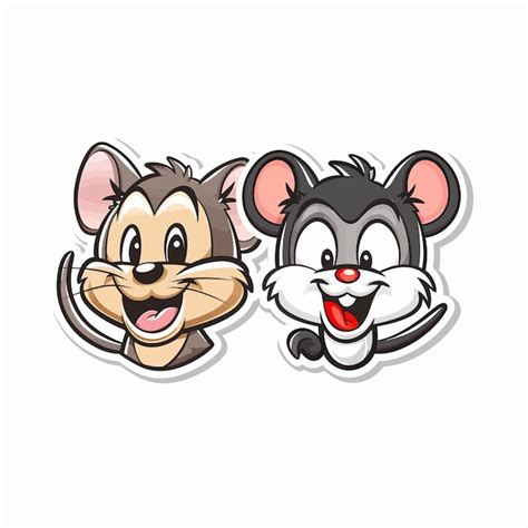 Premium Vector Tom And Jerry Art Design Vector