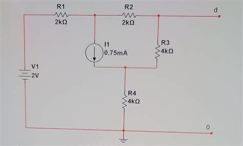 Solved Solve For The Open Circuit Voltage