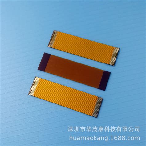 显示屏FPC黄胶软排线0 3间距镀金排线批发全国包邮交期准时 阿里巴巴