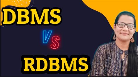 difference between dbms and rdbms in hindi zeenathasanacademy youtube