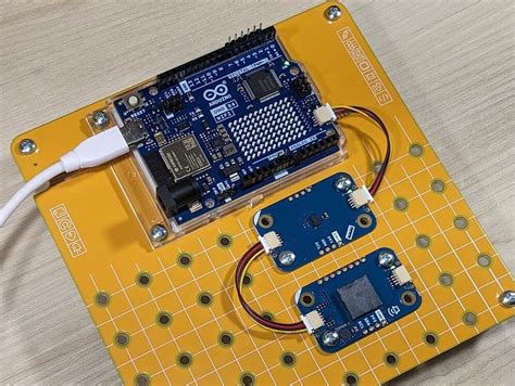 Arduino Modulino Distance Tutorial Featuring An Stm Tof Sensor
