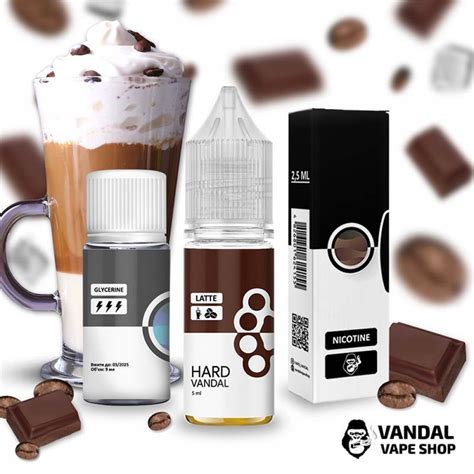 Набори для самозамісу Hard Vandal 15 мл 65 мг Latte 15934 купити за ціною 229 00 грн в
