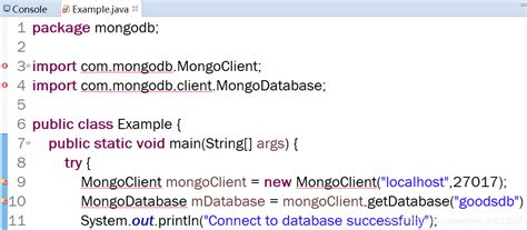 Mongodb笔记十二 通过java访问mongodbimport Commongodbmongoclient Csdn博客
