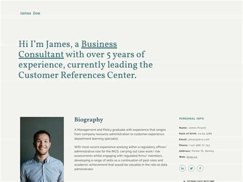 Carrd Templates For Blogs And Personal Sites