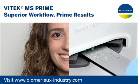 Mass Spectrometry To The Next Level With Vitek Ms Prime