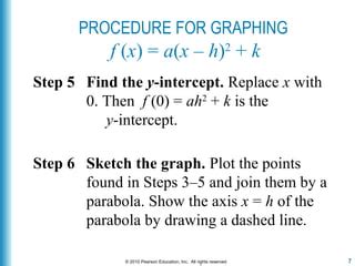 Lecture 7 Quadratic Equations PPT