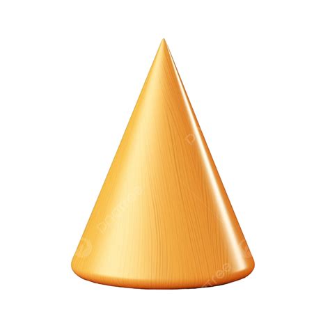Cone Geometric Shape 3d Illustration Cone Geometric Shape Object Png