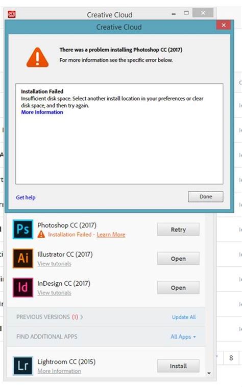 Solved Unable To Download Install Photoshop Or Acrobat E Adobe Product Community 8927891