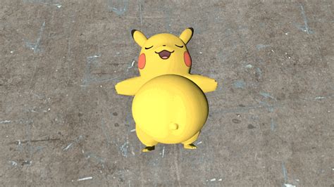 Pikachu Belly Sleep  By Kraangprime12 On Deviantart