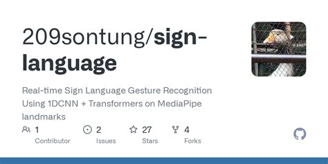 GitHub Sontung Sign Language Real Time Sign Language Gesture