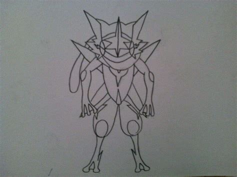 Pokemon Greninja Ash Para Colorear Greninja Coloring Page Part 2