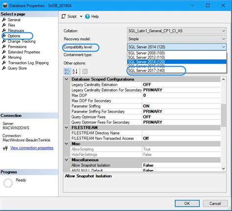 Upgrade Sql Server And Database To Higher Version My Tec Bits