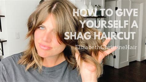 How To Give Yourself A Shag Haircut Youtube