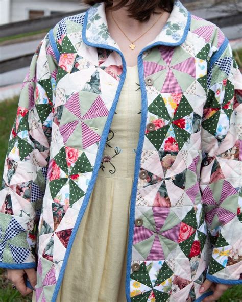 Quilted Jacket Pattern Reversable Jacket Pattern Digital Pdf Sewing