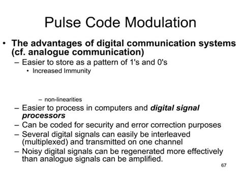 PPT Pulse Code Modulation PowerPoint Presentation Free Download ID