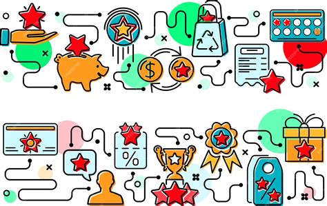 Premium Vector Loyalty Program Customer Retention Banners