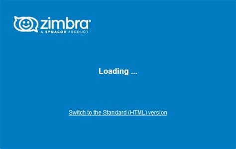 Zimbra Stuck Open Webmail Zimbra Unable To Index