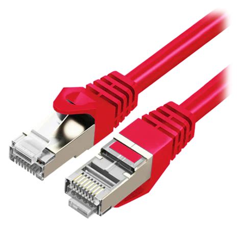Buy Cruxtec Cat7 10gbe Triple Shielding Ethernet Cable Red 5m [crxtec