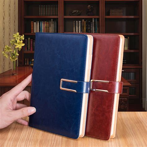 笔记本子加厚高档双包边a5记b5软皮面工作本会议记录本定制可印logo手帐本a4礼盒简约大学生b5商务记事本定制 虎窝淘