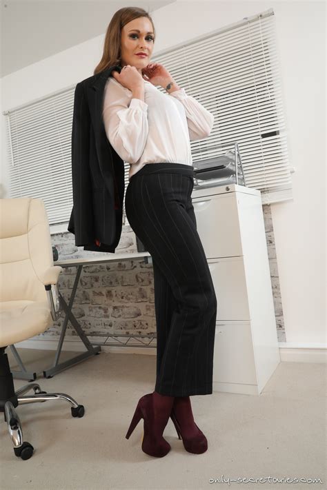 Only Secretaries Honour May In A Pantsuit And Pantyhose Oas Cash