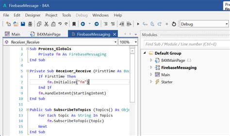 Problem With Firebase Messaging Missing Firebasemessagingjar After Following Tutorial B4x