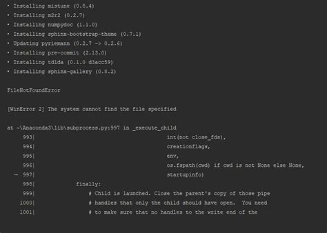 Filenotfounderror When Running Poetry Install · Issue 221 · Neurotechxmoabb · Github