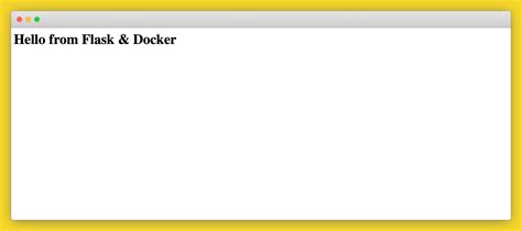 Deploy A Flask Docker Application To Production Code Capsules
