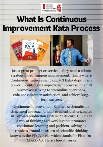 What Is Continuous Improvement Kata Process Flipbook By ContinuousCoachingCommitment FlipHTML