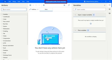 Empty Recycle Bin Action In Desktop Flow Using Microsoft Power Automate