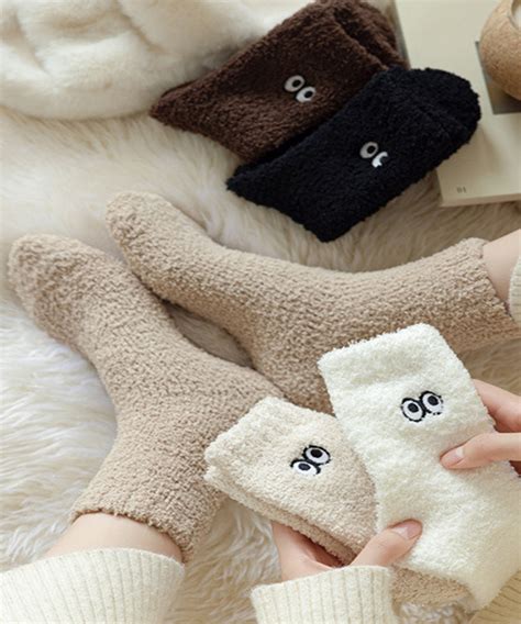 케이피글로벌 Kpg 밀키 털 양말 겨울양말 두꺼운 따뜻한 여성 통파일 방한