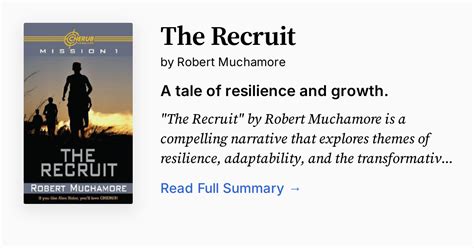 The Recruit By Robert Muchamore Summary Audio Analysis Faq