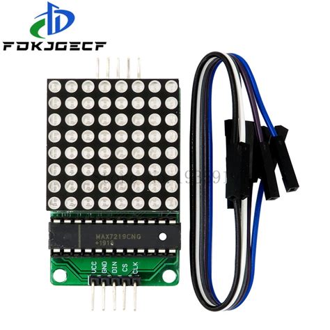 led display max7219 dot led matrix module 8 8 mcu control module for arduino 5v interface module
