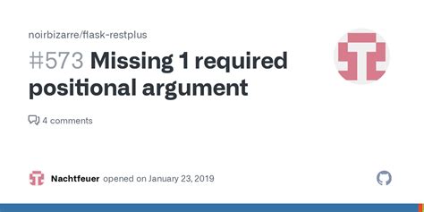 missing 1 required positional argument · issue 573 · noirbizarre flask