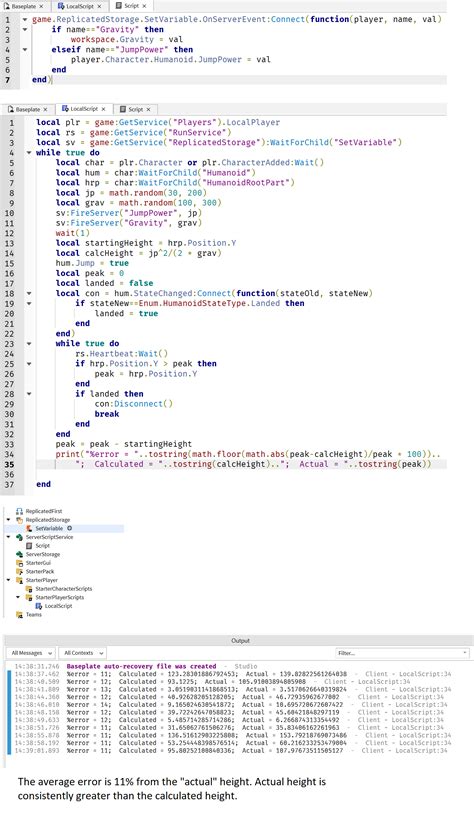 Humanoid Jumppower Scripting Support Developer Forum Roblox