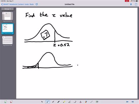 Solved Find The Z Value That Corresponds To The Given Area In The Figure Below Use The