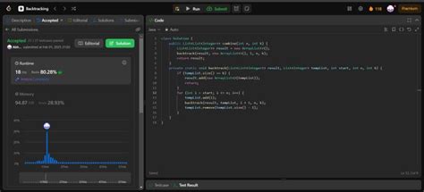 365daysofcode Java Leetcode Backtracking Codingchallenge
