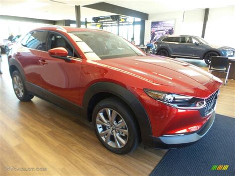 2022 Soul Red Crystal Metallic Mazda Cx 30 S Premium Awd 144430366