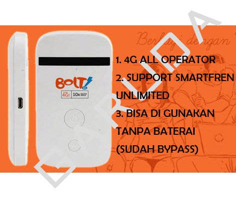 Modem Wifi 4g Semua Kartu BOLT ZTE MF90 4G UNLOCK Semua Operator 2nd Unit Only Lazada Indonesia