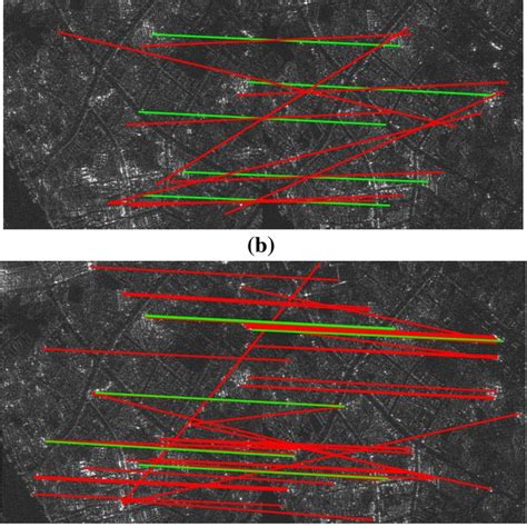 Correspondence Matching Results A Sift Oct B Bfsift C Sar Sift D Download Scientific
