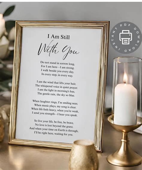 Custom Funeral Poem Celebration Of Life Funeral Favor Sign Memorial