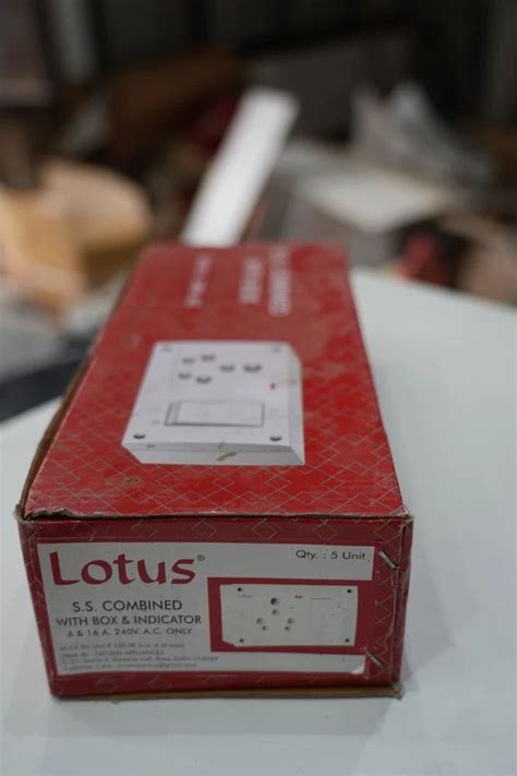 Lotus Ss Combined Box Indicator Switch At Rs 400 Piece Pehowa Id