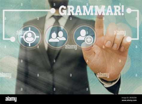 Handwriting Text Grammar Conceptual Photo Whole System Structure Language Syntax And Morphology