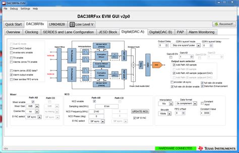DAC38RF80EVM DUAL DAC Mode Crashes Instantly After Set Up Of DAC B User S Guide CMODE3